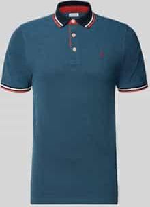 Jack & Jones Regular Fit Poloshirt mit Label-Stitching Modell PAULOS