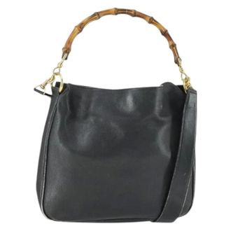 Gucci Sac &agrave; main vintage Pre-owned - Femme - Pre-owned - Noir - Taille: ONE Size