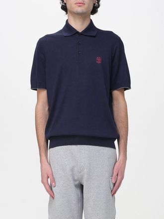 Brunello Cucinelli Polo BRUNELLO CUCINELLI Homme couleur Bleu