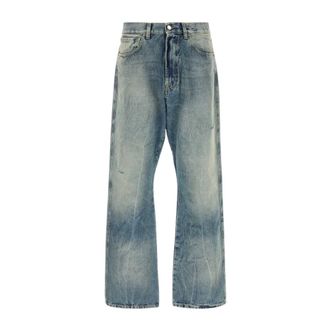 1989 STUDIO Stone Rhodesian Denim Hose - - Jeans - Herren - Blau - W33