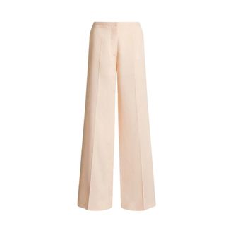 Alberta Ferretti Femme, Pantalons, Rose, Taille: 42 FR Pantalon large