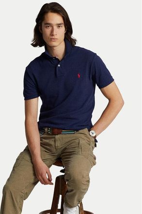 Polo Ralph Lauren Poloshirt Core Replen 710795080 Dunkelblau Slim Fit