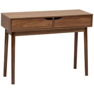 5five Simply Smart Console 2 Tiroirs Slidy 100cm Marron