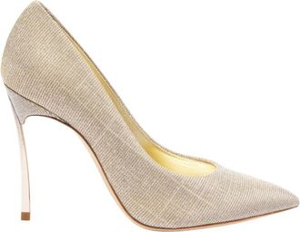 Casadei Femme, Chaussures, Gris, Taille: 39 1/2 EU Blade Pompe