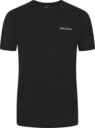 Belstaff T-Shirt mit Label-Schriftzug und Rückendruck, Regular Fit in
