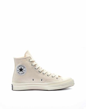 Converse Chuck 70 - Baskets montantes en toile style vintage - Aigrette-Blanc