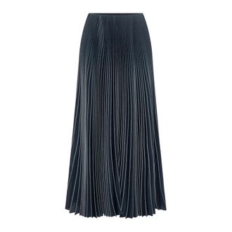 Fabiana Filippi Langer Faltenrock - - Skirts - Damen - Gr&uuml;n - XS