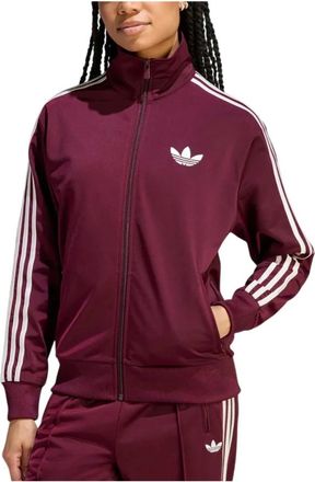 adidas Femme, Sweatshirts et sweats &agrave; capuche, Violet, Taille: 42 FR Firebird Track Top Loose