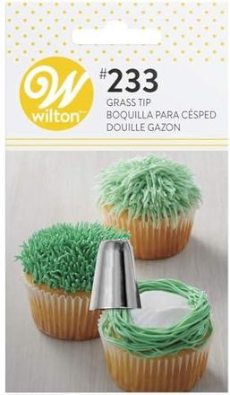 Wilton Gras-Dekorierspitze 233, Silver