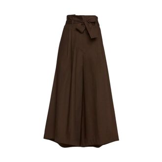 Simona Corsellini Culotte Hose - - Trousers - Damen - Braun - S