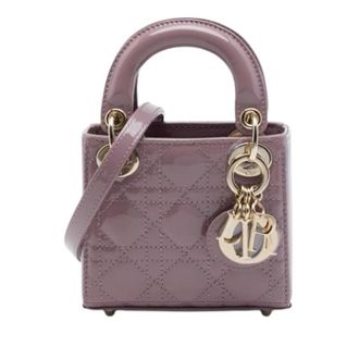 Dior Pre-owned Lady Dior Handtasche - - Pre-owned - Damen - Rosa - ONE SIZE
