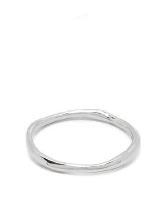 Wouters & Hendrix 18kt white gold Organic ring - Argent