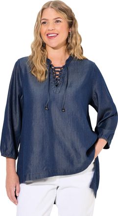 Ulla Popken Damen, große Größen, Jeanstunika