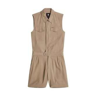 G-Star Femme, Combinaisons et Ensembles, Beige, Taille: 40 FR Combinaison dété