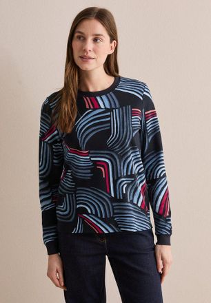 Cecil Langarmshirt mit Rundhalsausschnitt
