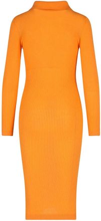 Patou Knielanges Kleid - Orange