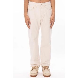 Cycle Legend Used Wash Damaged Gerades Jeans - - Jeans - Herren - Beige - W35