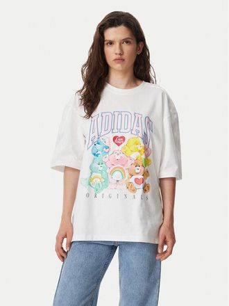 adidas T-Shirt Care Bears KR1480 Wei&szlig; Oversize