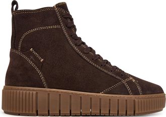 Tamaris Schn&uuml;rschuhe Tamaris 1-25205-45 Dunkelbraun