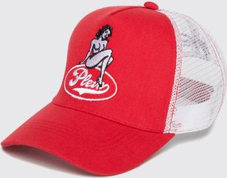 Philipp Plein Chapeau Homme couleur Rouge
