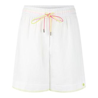Marc Cain Damen, Shorts, Wei&szlig;, SGr&ouml;&szlig;e
