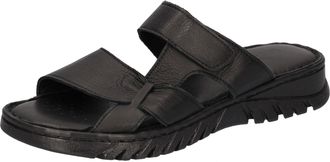 Cosmos Comfort Damen 6319-701 Schiebe-Sandalen, schwarz, 39 EU