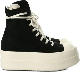 Rick Owens Homme, Chaussures, Noir, Taille: 42 EU Double Bumper Sneaks Noir/Blanc Chaussures