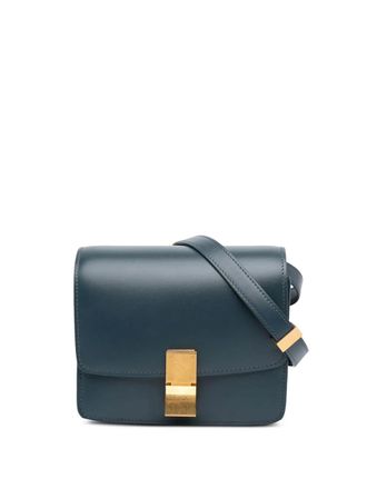 Celine 2019 kleine Classic Box Umhängetasche - Grün