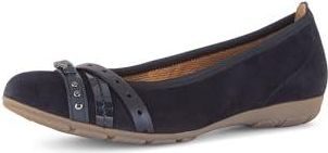 Gabor Ballerines classiques pour femme, Dark Blue Combi 16, 35.5 EU