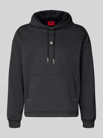 HUGO BOSS Regular Fit Hoodie aus Baumwoll-Mix Modell DINEO