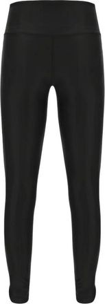 Macron Satin Finish Silk Leggings - Black