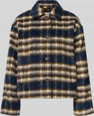 Jake*s Casual Regular Fit Jacke mit Woll-Anteil