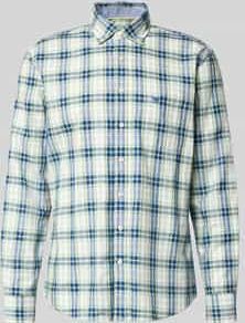 Fynch-Hatton Freizeithemd mit Knopfleiste