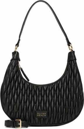 Silvian Heach Femme, Sacs, Noir, Taille: ONE Size Quilted Shoulder Bag