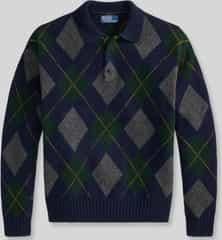 Polo Ralph Lauren Regular Fit Pullover aus Wolle Mohair mit Polokragen