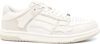 Amiri Niedriger Beiger Sneaker Skel Top - - Shoes - Herren - Wei&szlig; - 40 EU