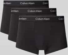 Calvin Klein Underwear Trunks mit elastischem Label-Bund im 3er-Pack