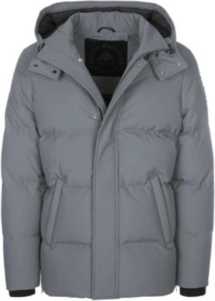 Moose Knuckles Herren einfarbige Jacke - - Jackets - Herren - Grau - 2XL