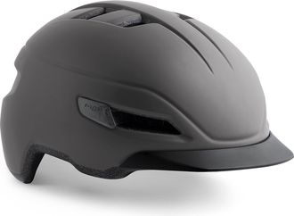 Met Met Fahrradhelm Corso Dunkelgrau L (58-62) Unisex Erwachsene