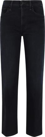 Mother Femme, Jeans, Bleu, Taille: W28 The Mid Rise Rambler Zip Ankle