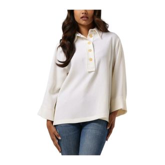 ottod'Ame Bluse Dc4715 - - Tops - Damen - Beige - XS