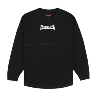 Pleasures Bulldog Heavyweight Longsleeve - - Sweatshirts & Hoodies - Herren - Schwarzk - L