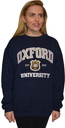 Oxford University OU201 Unisex Licensed Sweatshirt Navy M