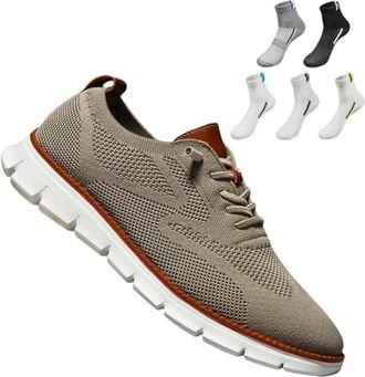 Generic Baskets Oxford en maille pour homme - L&eacute;g&egrave;res et d&eacute;contract&eacute;es - Pour la marche, le tennis, la conduite - Pour le travail, les voyages et les trajets 