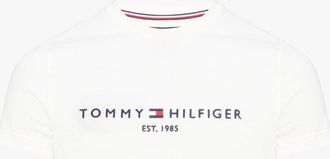 Tommy Hilfiger T-shirt logotyp&eacute; en coton biologique