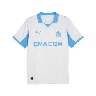 Puma Maillot Home 25/26 Olympique de Marseille Homme, Accessoires, Blanc, 3XL