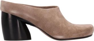 Loewe Oval Mule 70 - Femme - Chaussures - Brun - Taille: 39 EU