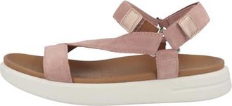 Geox Sandales de sport D Xand 2s B pour femme, Dk Skin Or rose, 38 EU