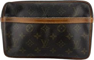 Louis Vuitton unisex, Pre-owned, Brun, Taille: ONE Size Pochette en cuir Pre-owned