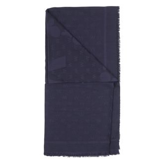 Max Mara Femme, Accessoires, Bleu, Taille: ONE Size Scarf